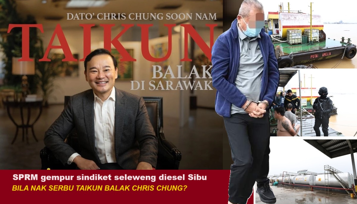 SPRM gempur sindiket seleweng diesel Sibu, bila SPRM nak serbu Taikun ...